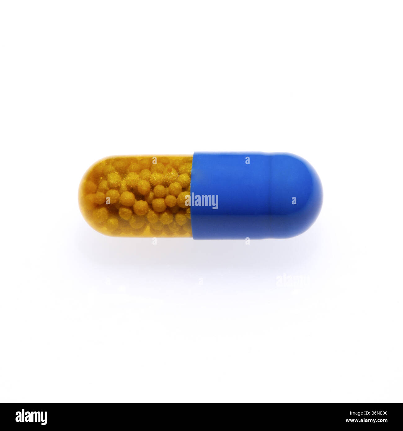 Pill capsule close up Stock Photo - Alamy