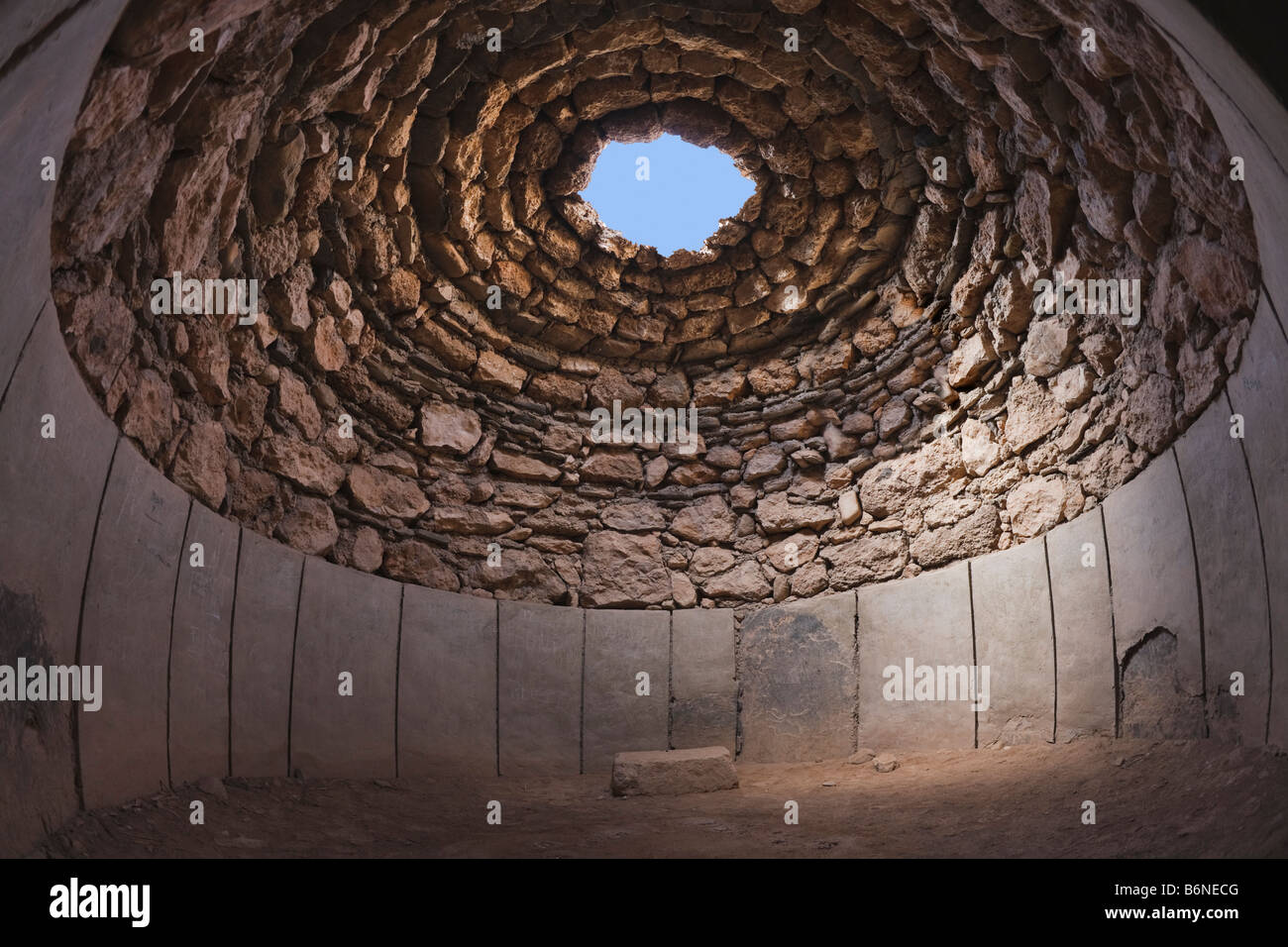 Los Millares Copper Age archaeological site near Santa Fe de Mondujar ...