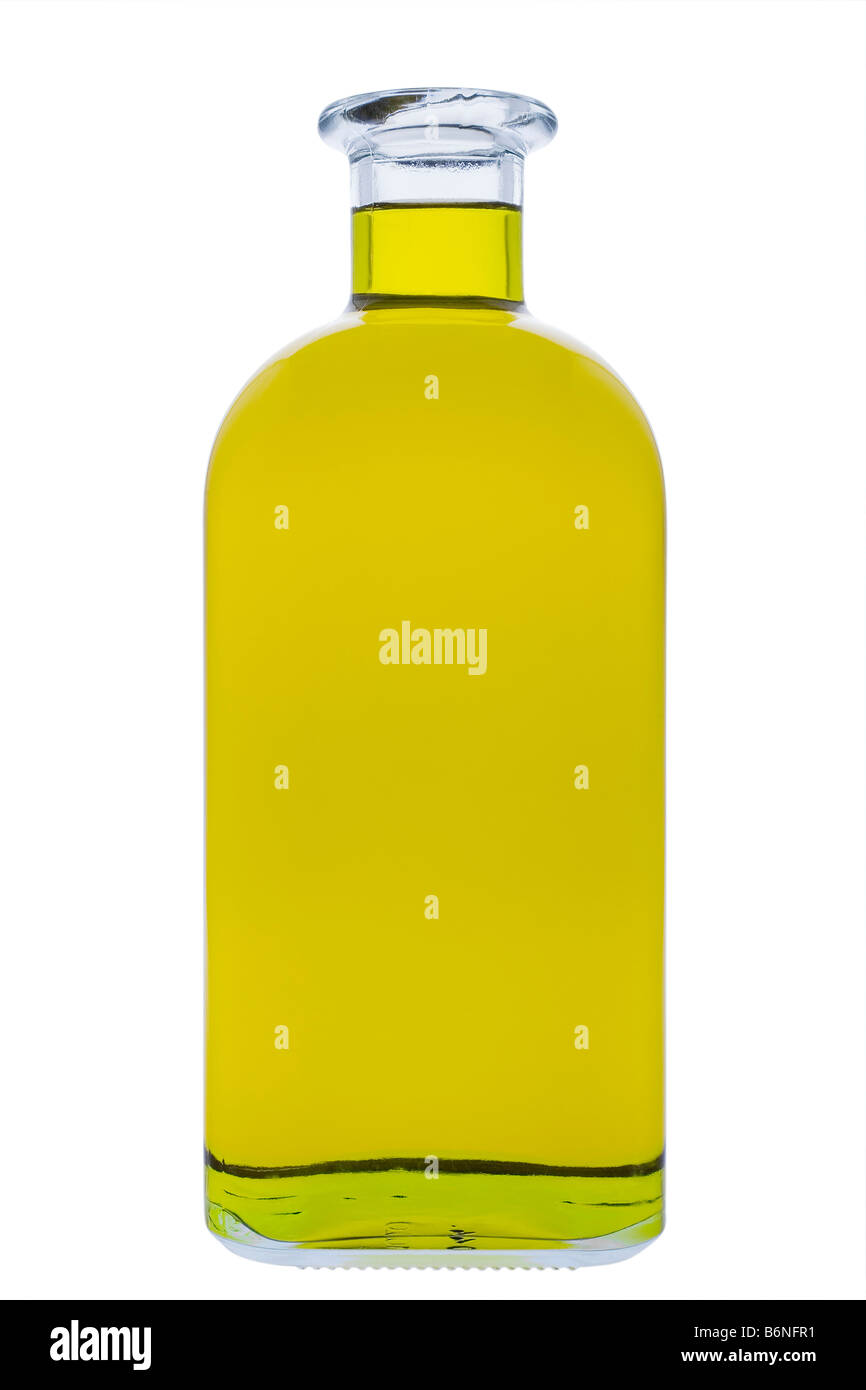 botella de aceite de olive virgen extra bottle of extra virgin olive ...