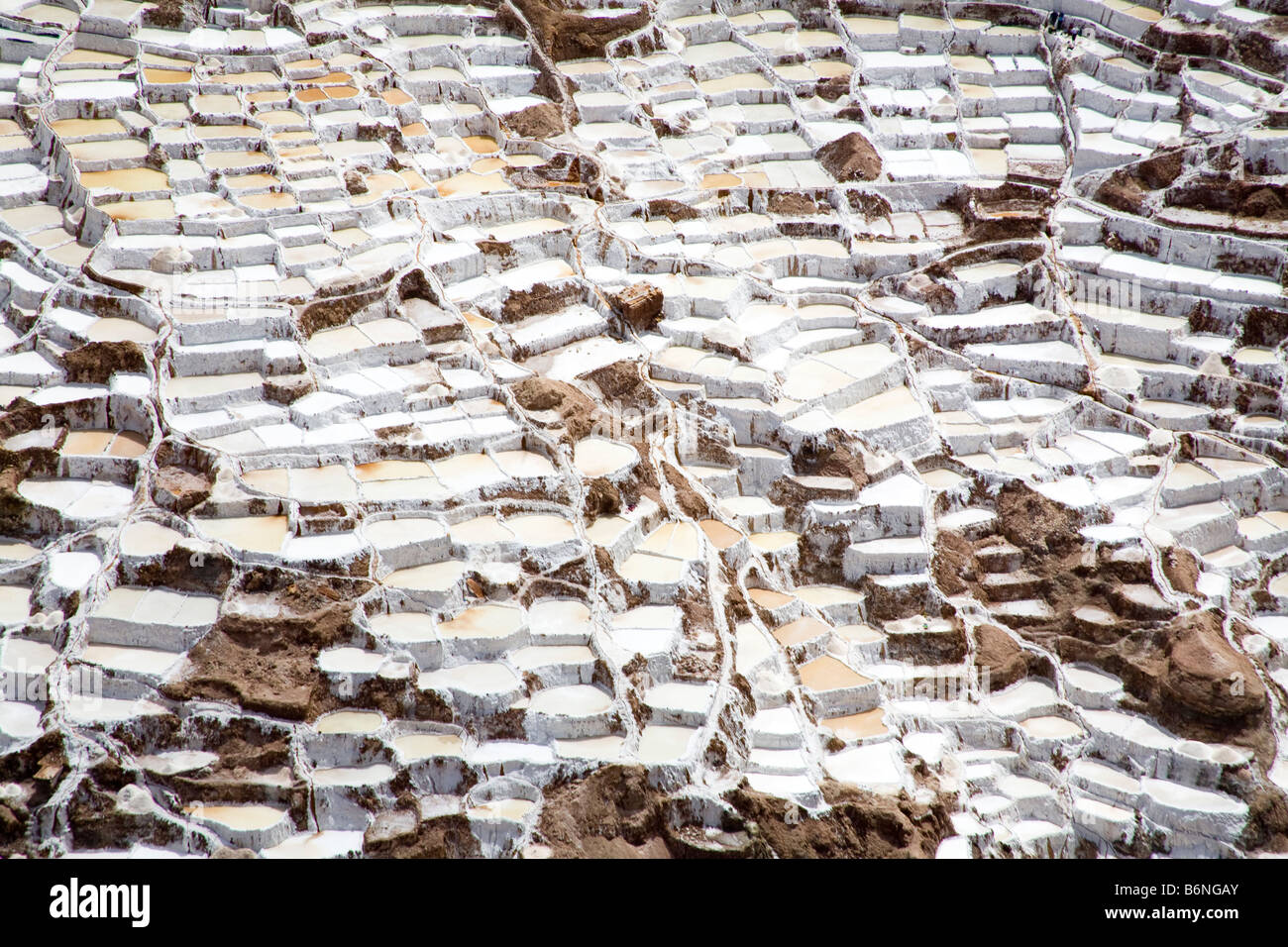 Terraced salt pans hi-res stock photography and images - Alamy