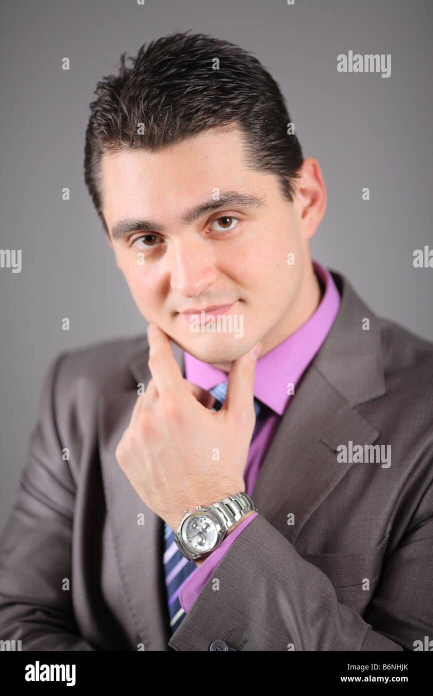 Portrait of a young person Stock Photo - Alamy
