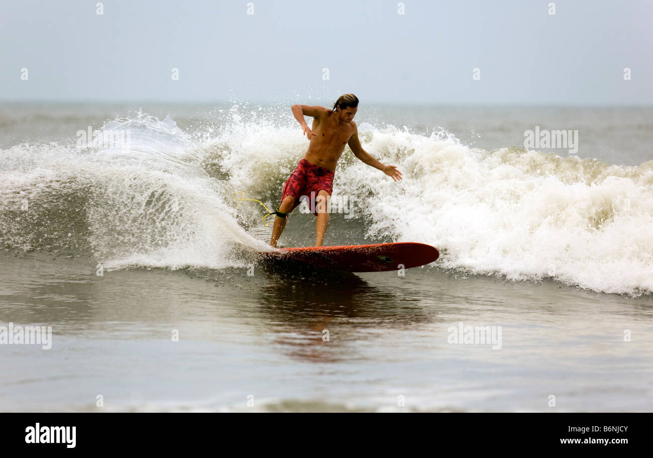 Ghana, west coast. Surfing, Sam Bleakley (UK Stock Photo - Alamy