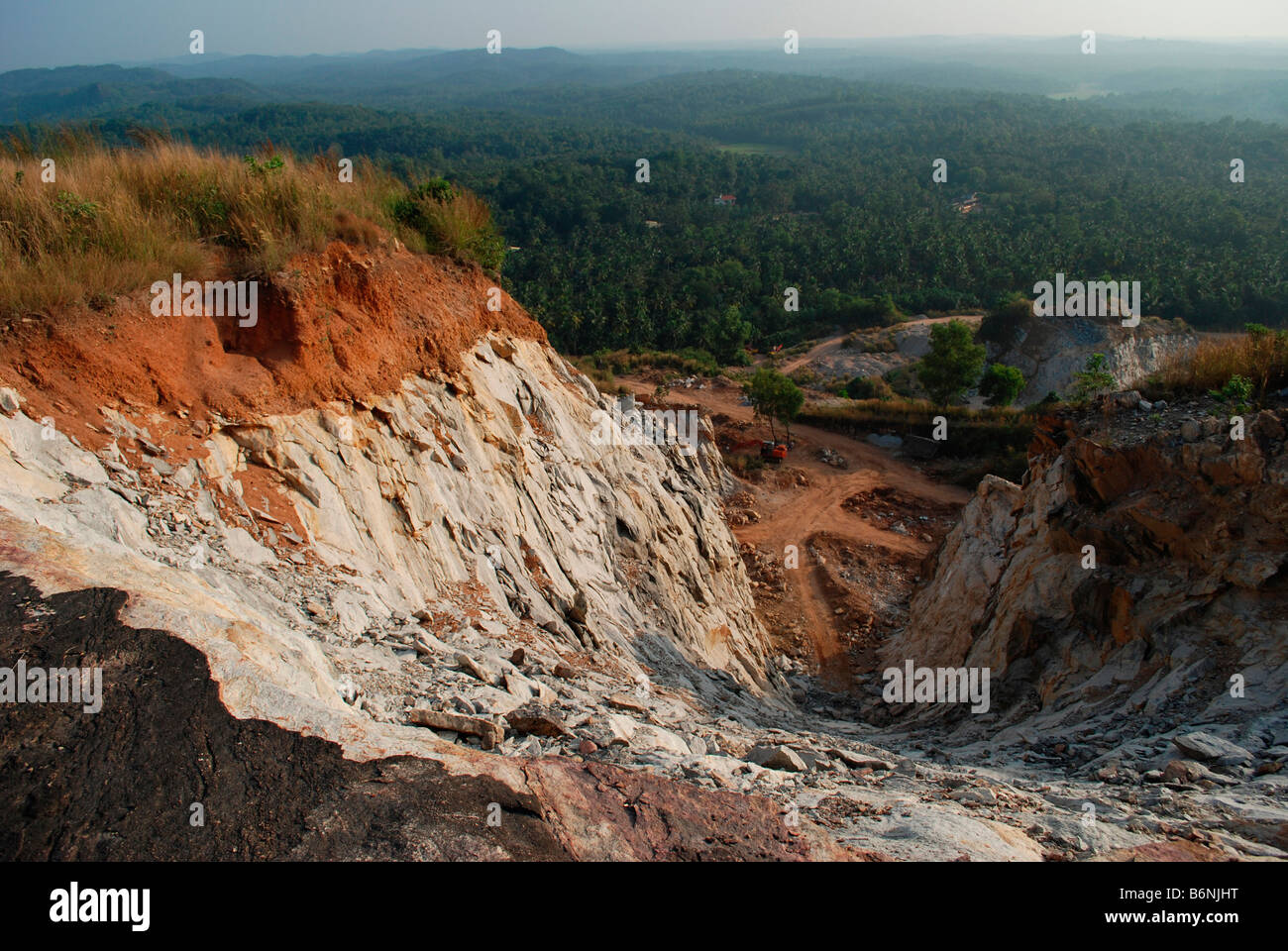 damaging the nature Stock Photo - Alamy