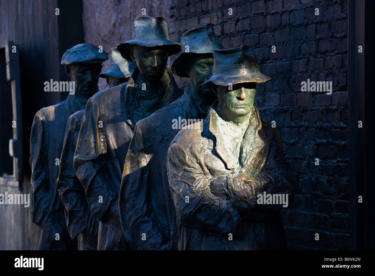 The Great Depression statue - Washington DC USA Stock Photo - Alamy