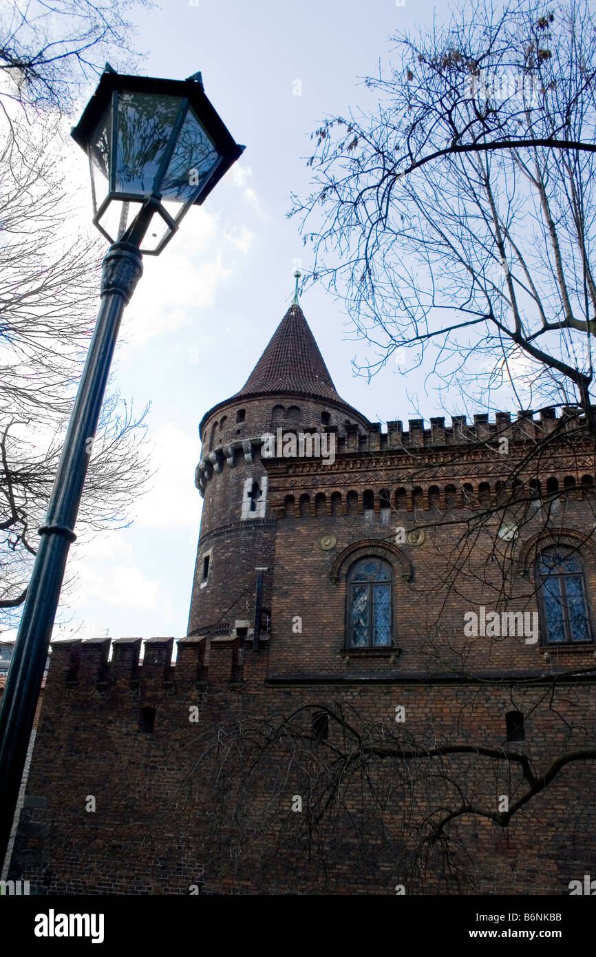 Barbakan castle, Krakow, Poland Stock Photo - Alamy