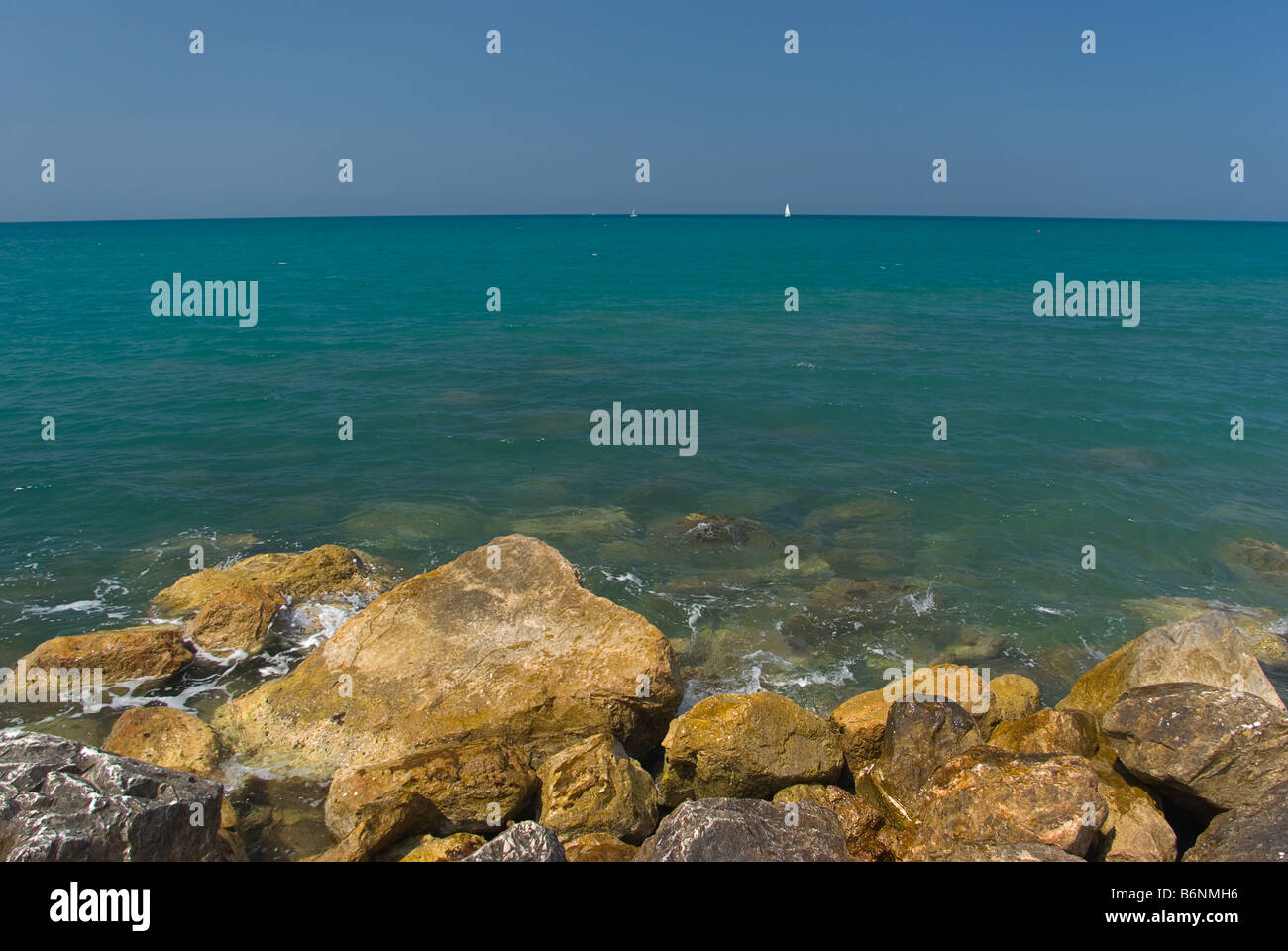 At Cecina Mare Tuscany Stock Photo - Alamy