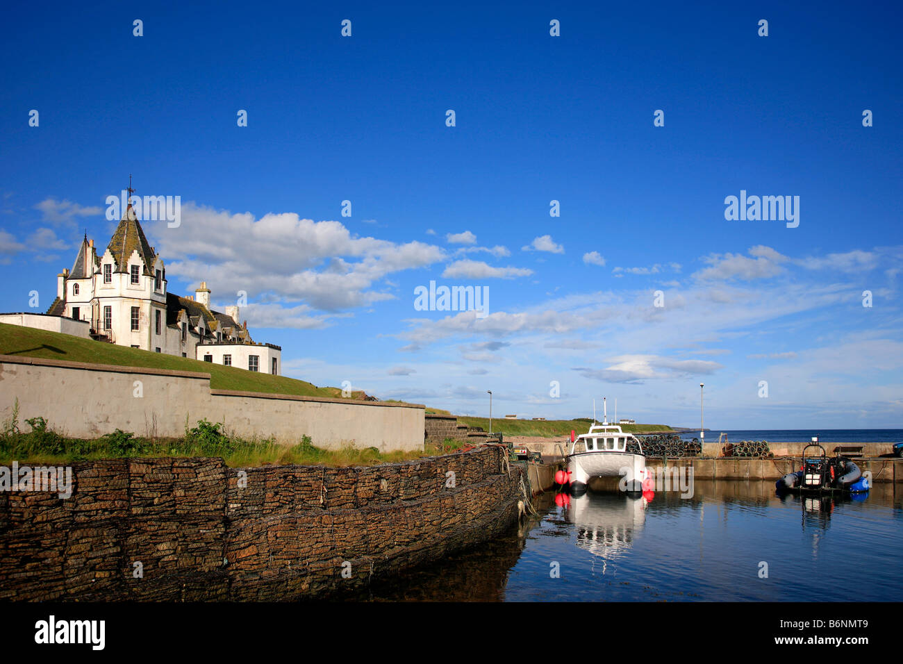 Fishing Boats John O Groats village Harbour Caithness Highlands of ...