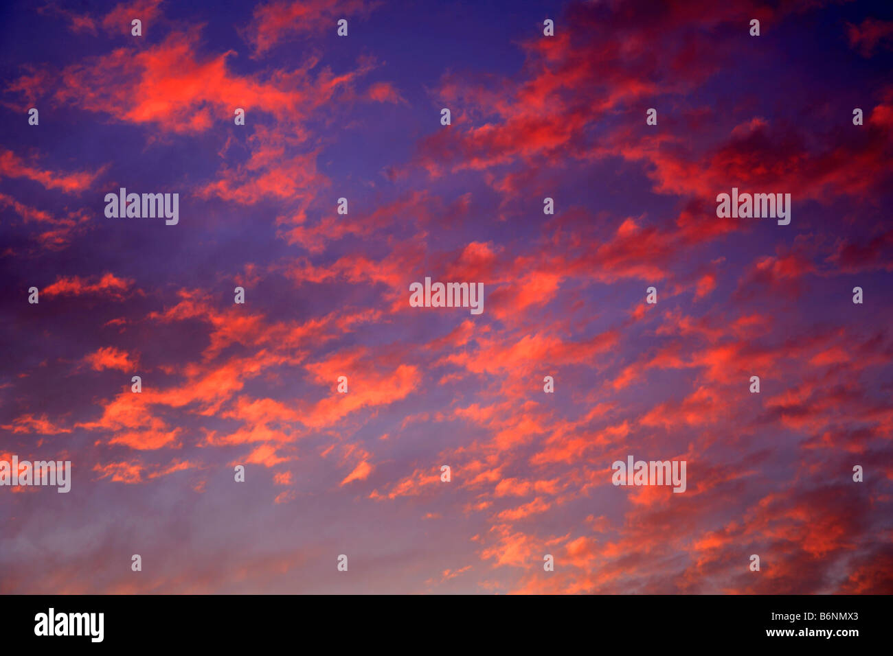 Sunset Colours Stratocumulus Pattern Clouds weather forecast sky fluffy ...