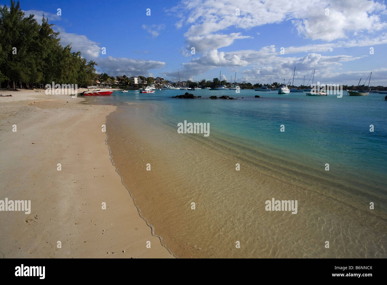 Grand Baie Mauritius Indian Ocean Stock Photo - Alamy