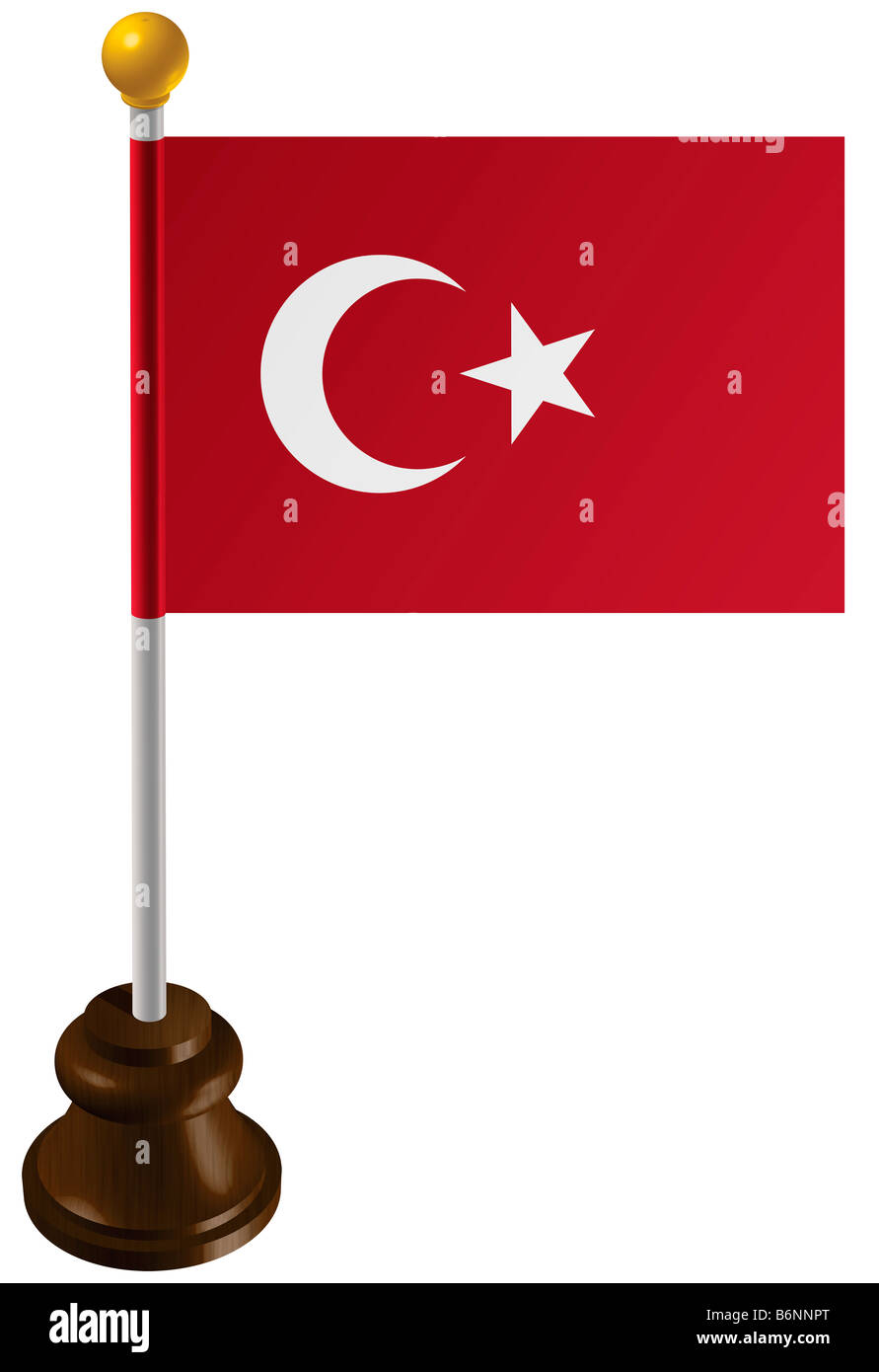 Turkey flag hi-res stock photography and images - Alamy