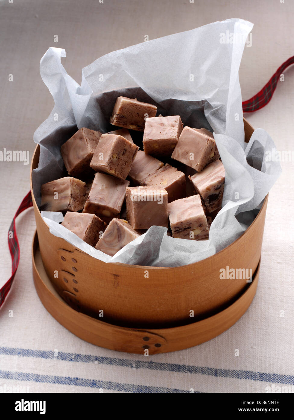 Peanut butter fudge sweets Stock Photo - Alamy