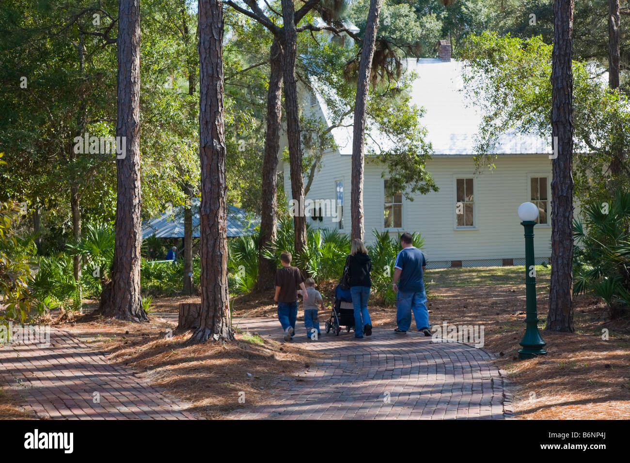 Historic Heritage Village in Pinellas County in Largo Florida Stock ...