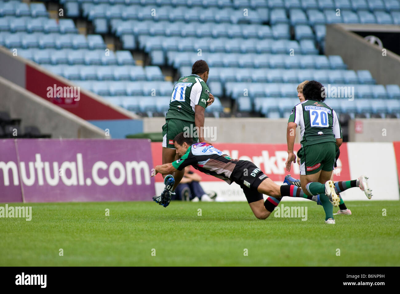 Football pitch advertising uk hi-res stock photography and images - Alamy