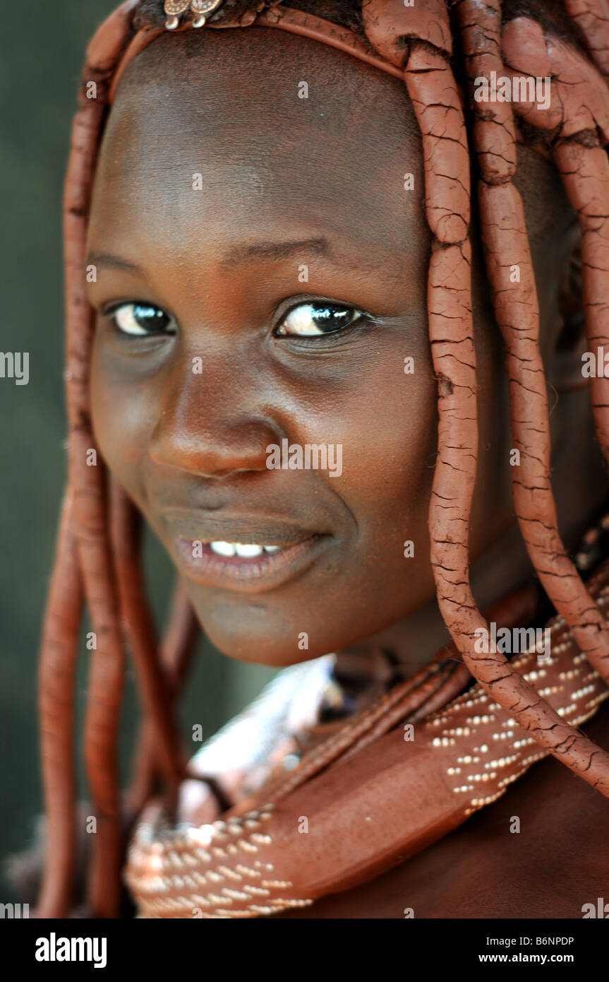 Himba woman smile hi-res stock photography and images - Alamy