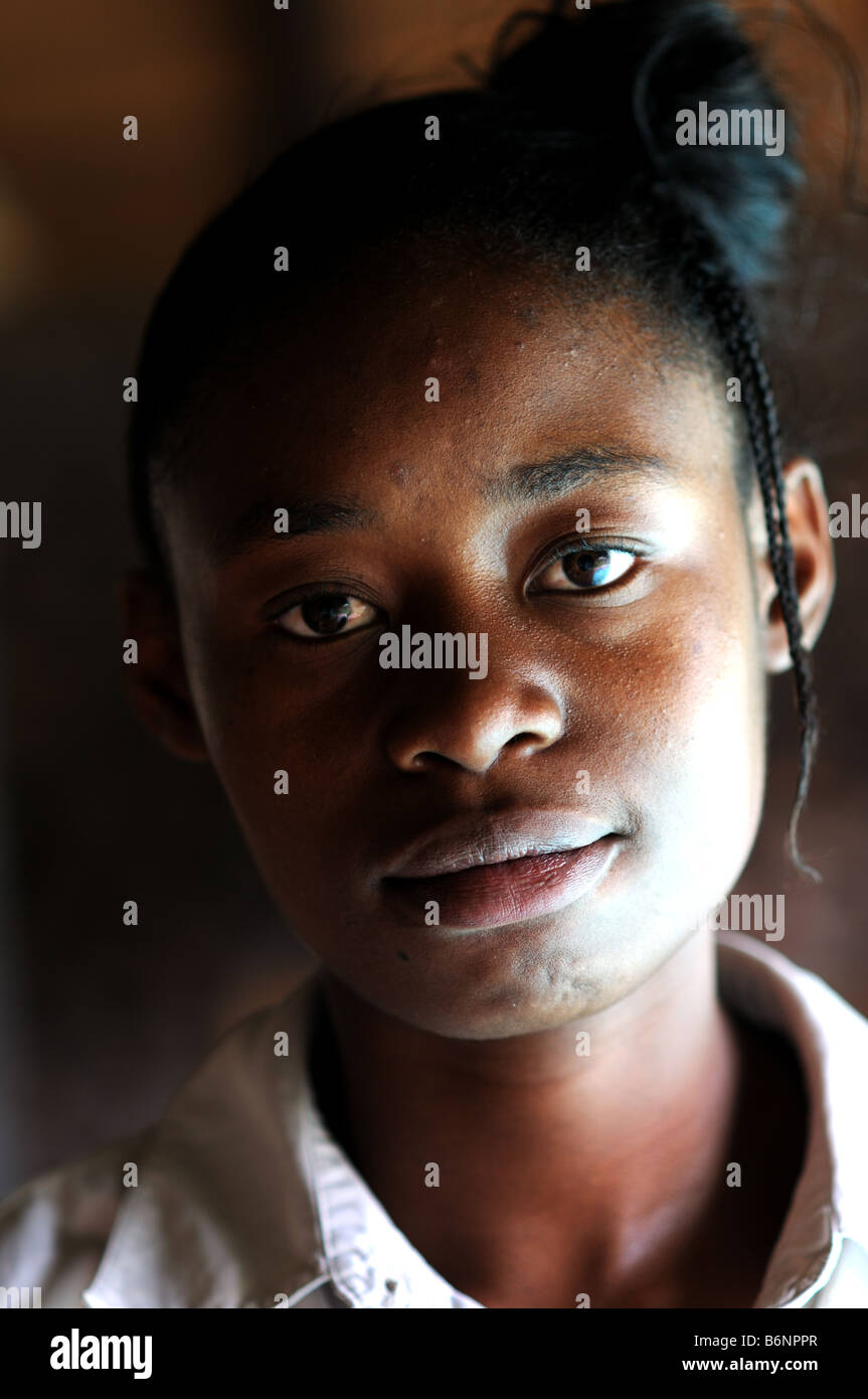 girl in opuwo namibia Stock Photo - Alamy