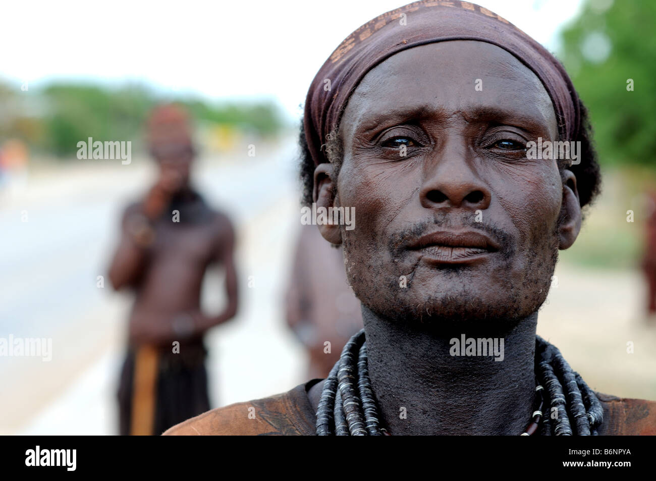 herero man opuwo namibia Stock Photo - Alamy