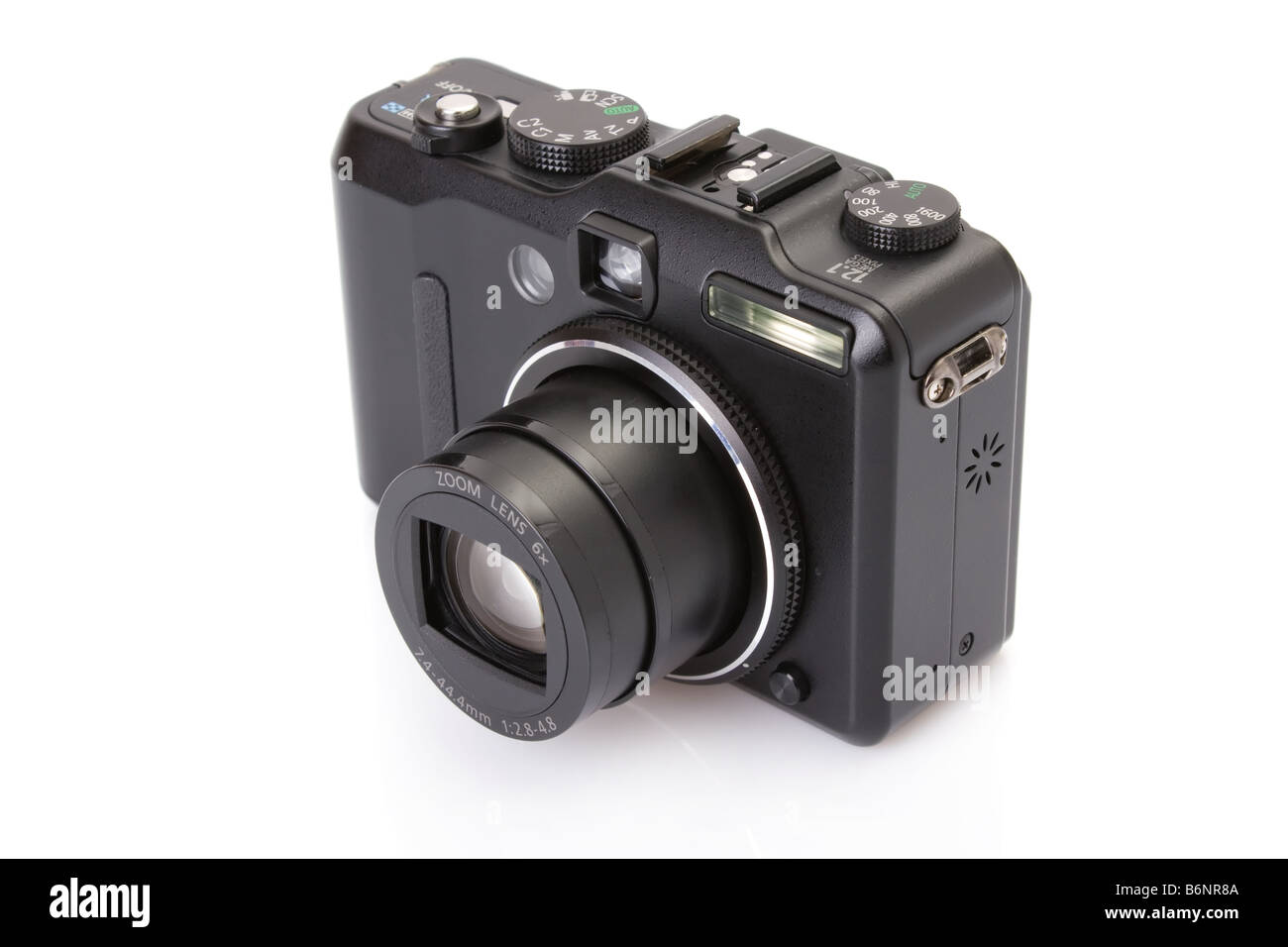 black digital compact camera Stock Photo - Alamy