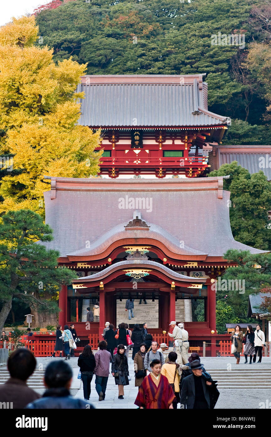 Kamakura And Tsurugaoka Hachimangu High Resolution Stock Photography ...