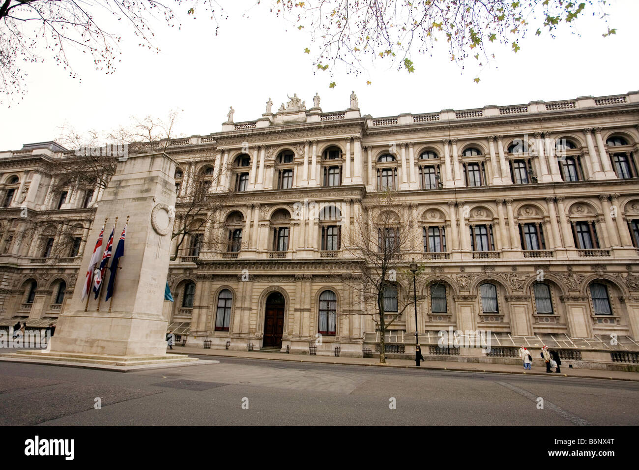 Cenotaph whitehall winter hi-res stock photography and images - Alamy