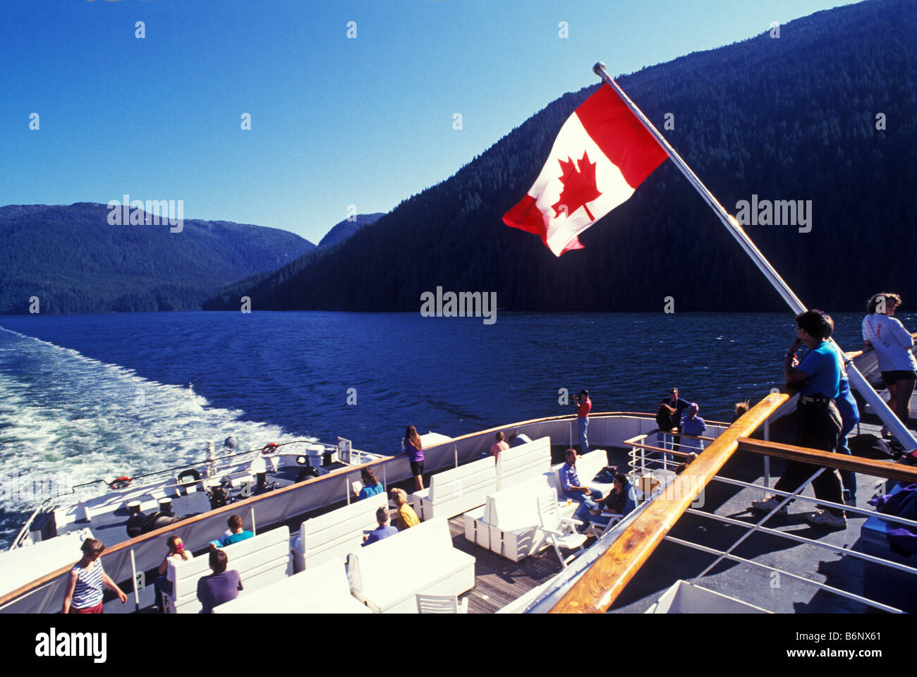 Young women on deck of bc ferry ferry deck hi-res stock photography and ...