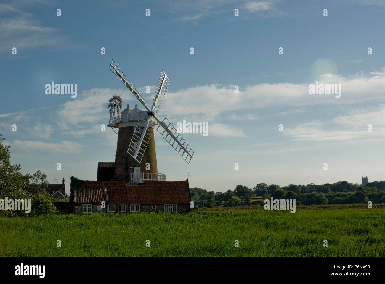 Cley Windmill Norfolk Stock Photo - Alamy