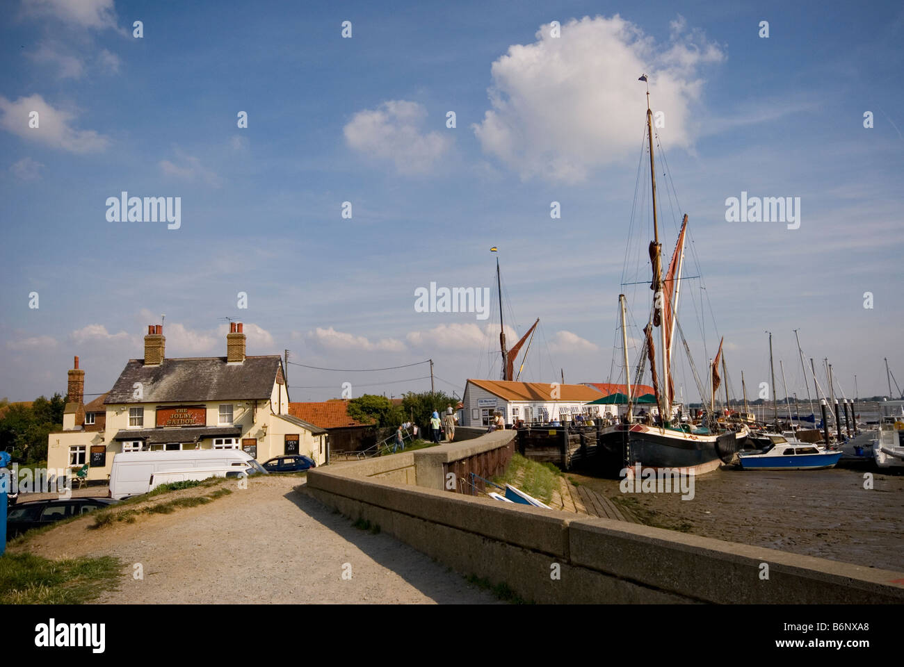 Heybridge Basin Essex Stock Photo - Alamy