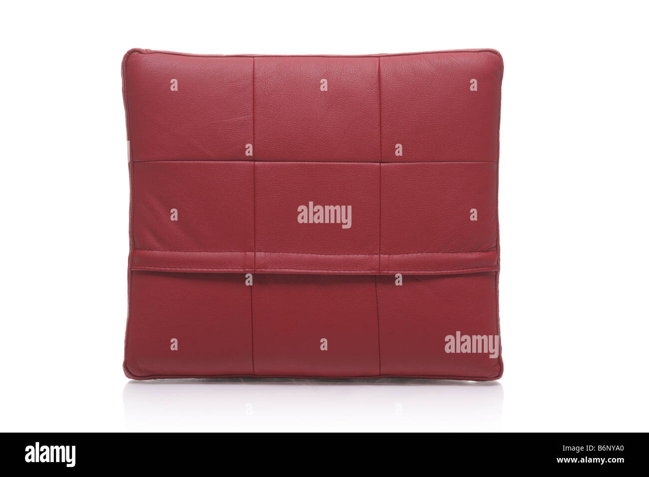 Red leather texture Cut Out Stock Images & Pictures - Alamy