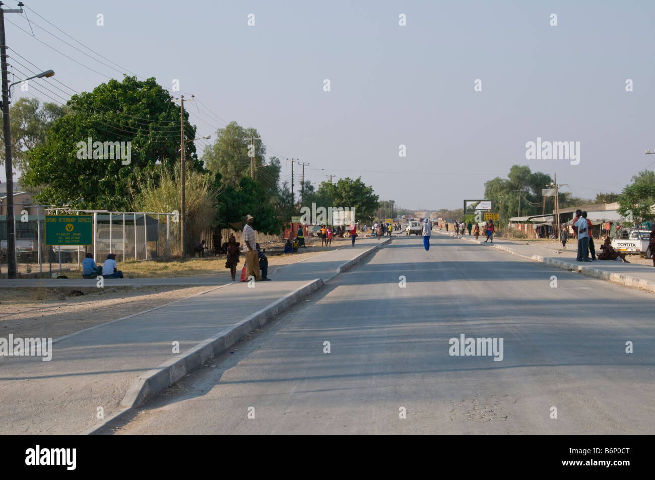Opuwo, Town Centre, Northern Namibia, SW Africa Stock Photo - Alamy