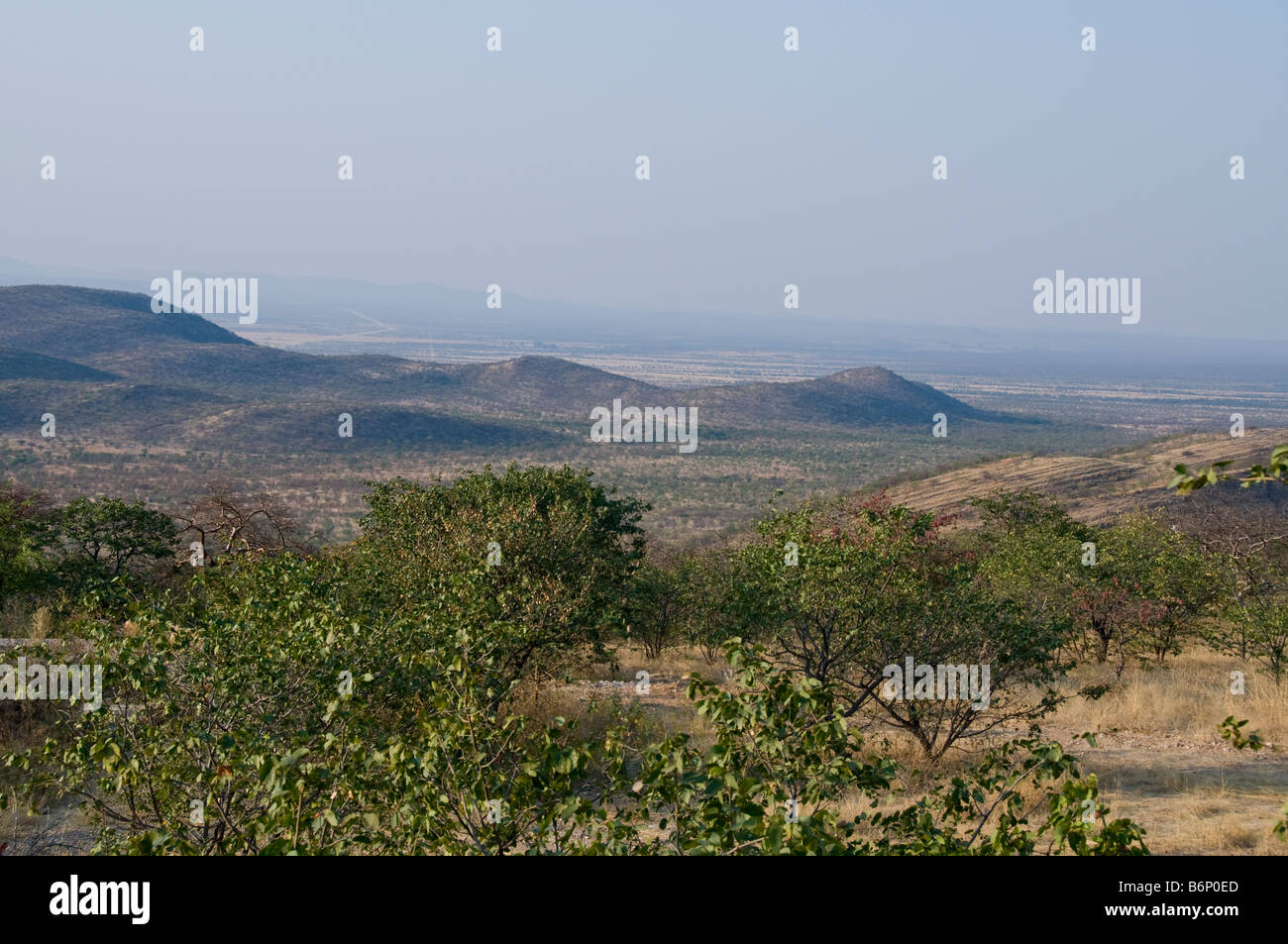 Opuwo,Opuwo Country Hotel, Views From,Northern Namibia, SW Africa Stock ...