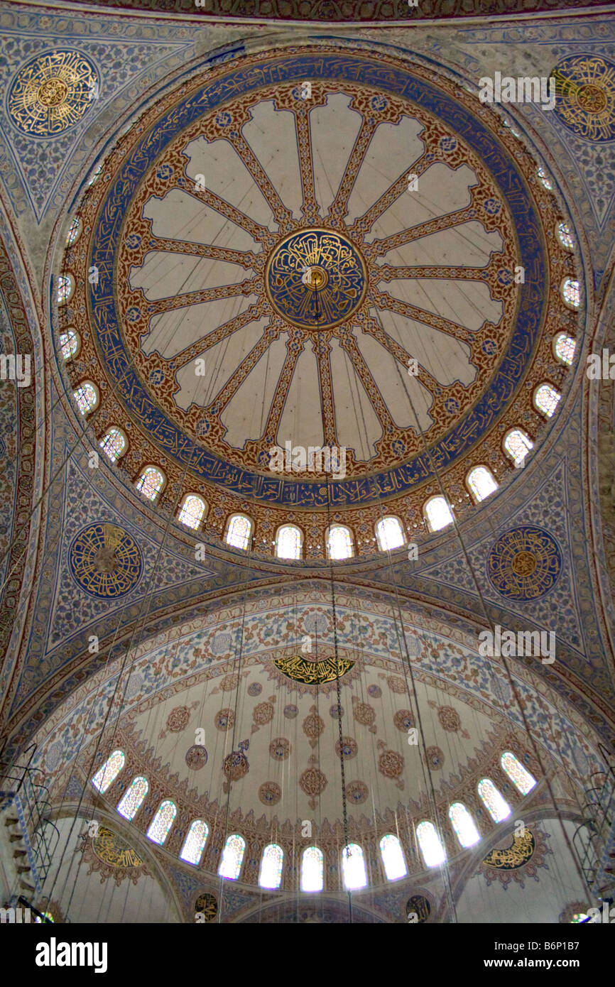 Blue mosque - dome Stock Photo - Alamy
