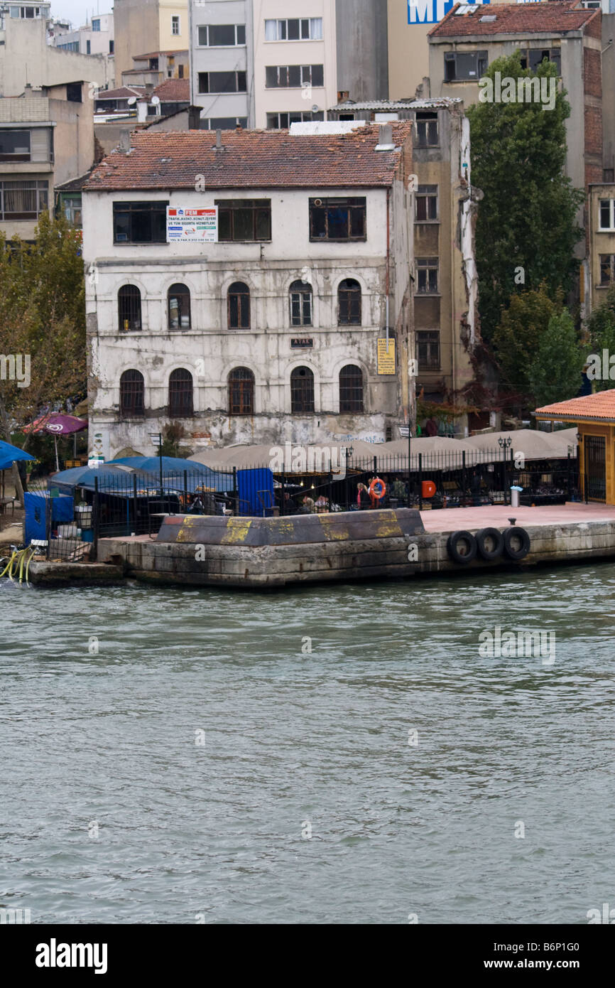 Old building by the water front Stock Photo - Alamy