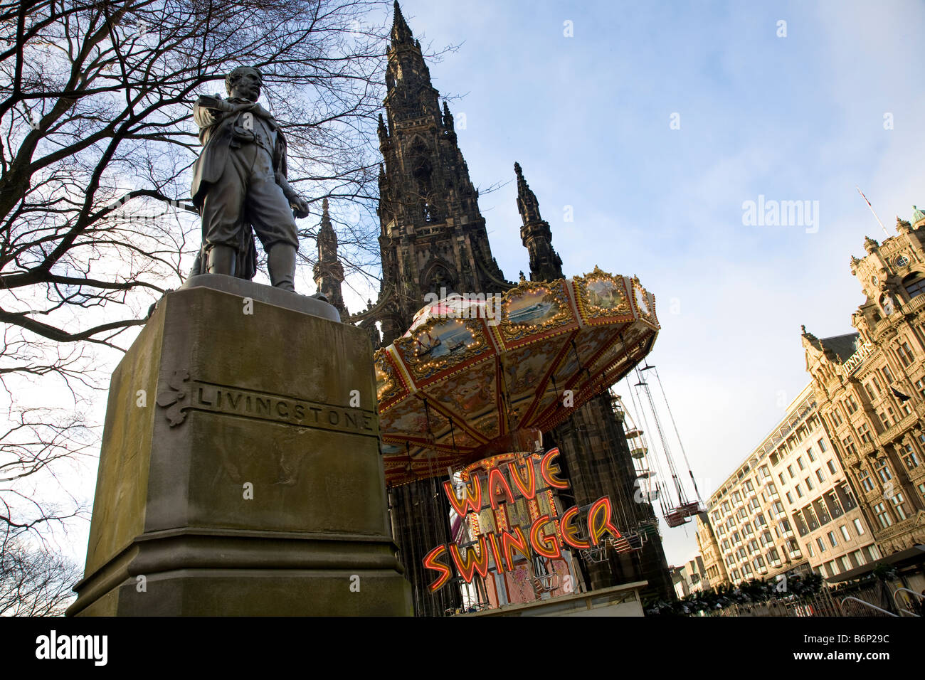 David livingstone statue scotland hi-res stock photography and images ...
