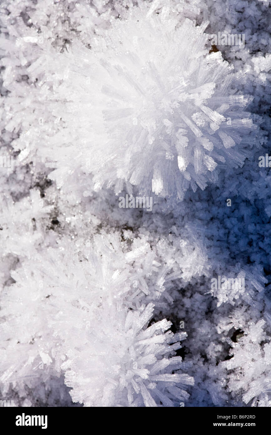 Hexagonal ice crystals hi-res stock photography and images - Alamy
