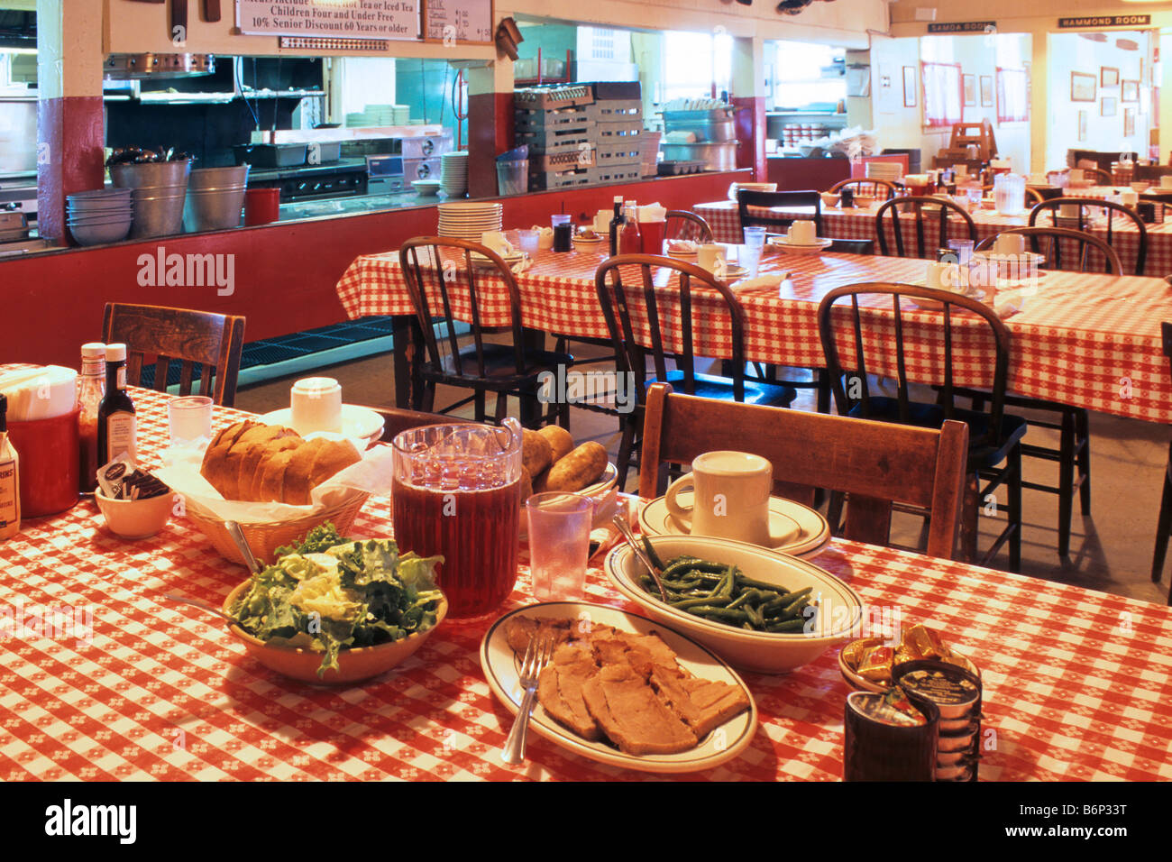 Samoa Cookhouse last remaining lumber camp cookhouse Samoa Peninsula ...