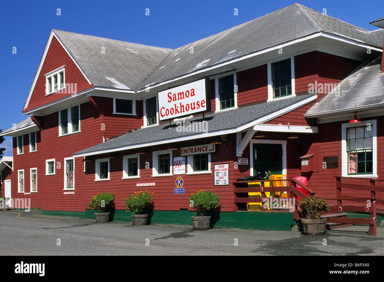 Samoa Cookhouse Last lumbercamp cookhouse Samoa Humboldt County ...