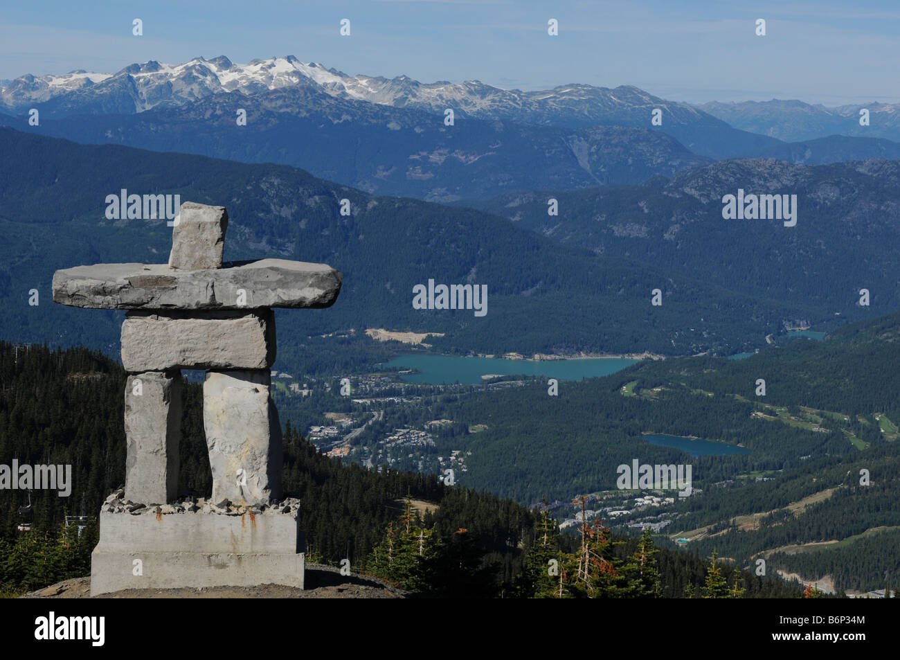 Inuit Stone Man Inukshuk Stone High Resolution Stock Photography and ...