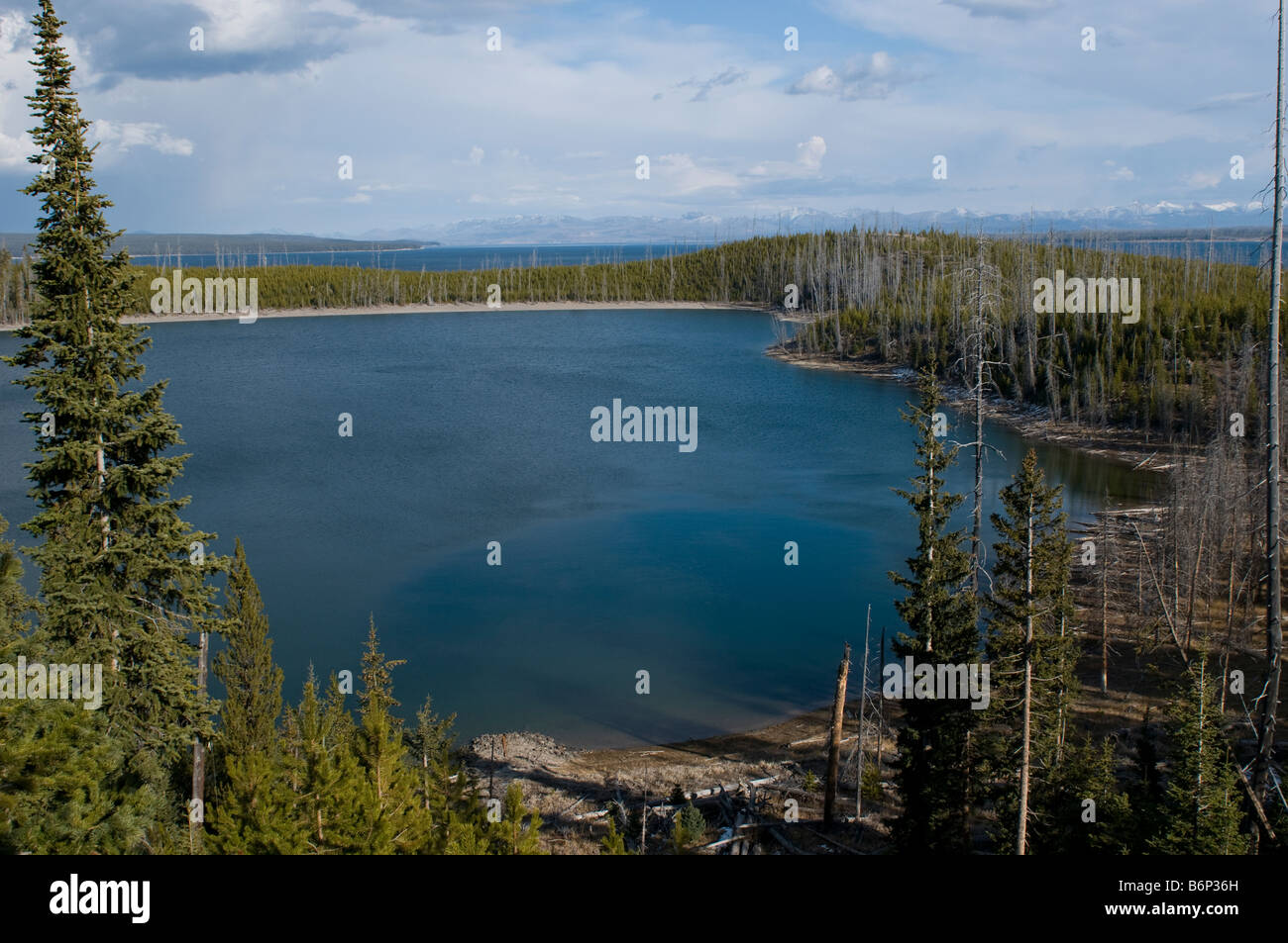 Yellowstone lake water hi-res stock photography and images - Alamy