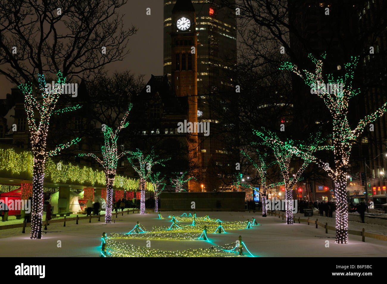 Old city hall clock tower toronto hi-res stock photography and images ...