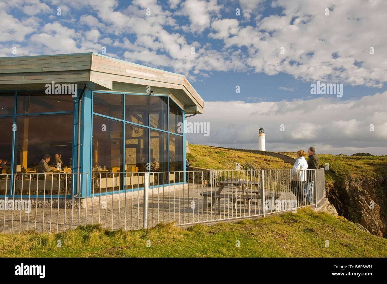 The Gallie Craig Tea room and cafe on the Mull of Galloway Scotland UK ...