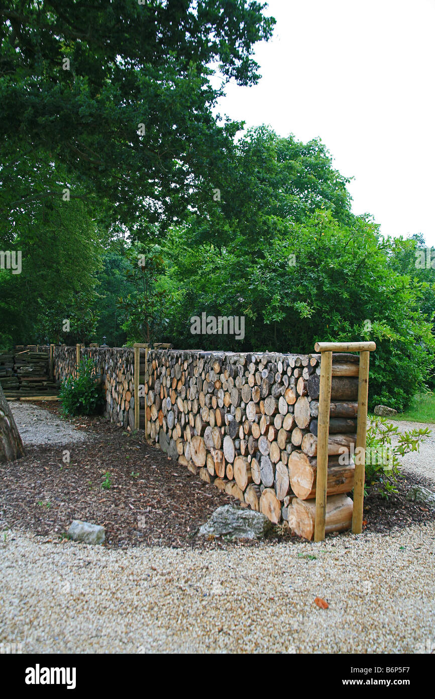 Log barrier hi-res stock photography and images - Alamy