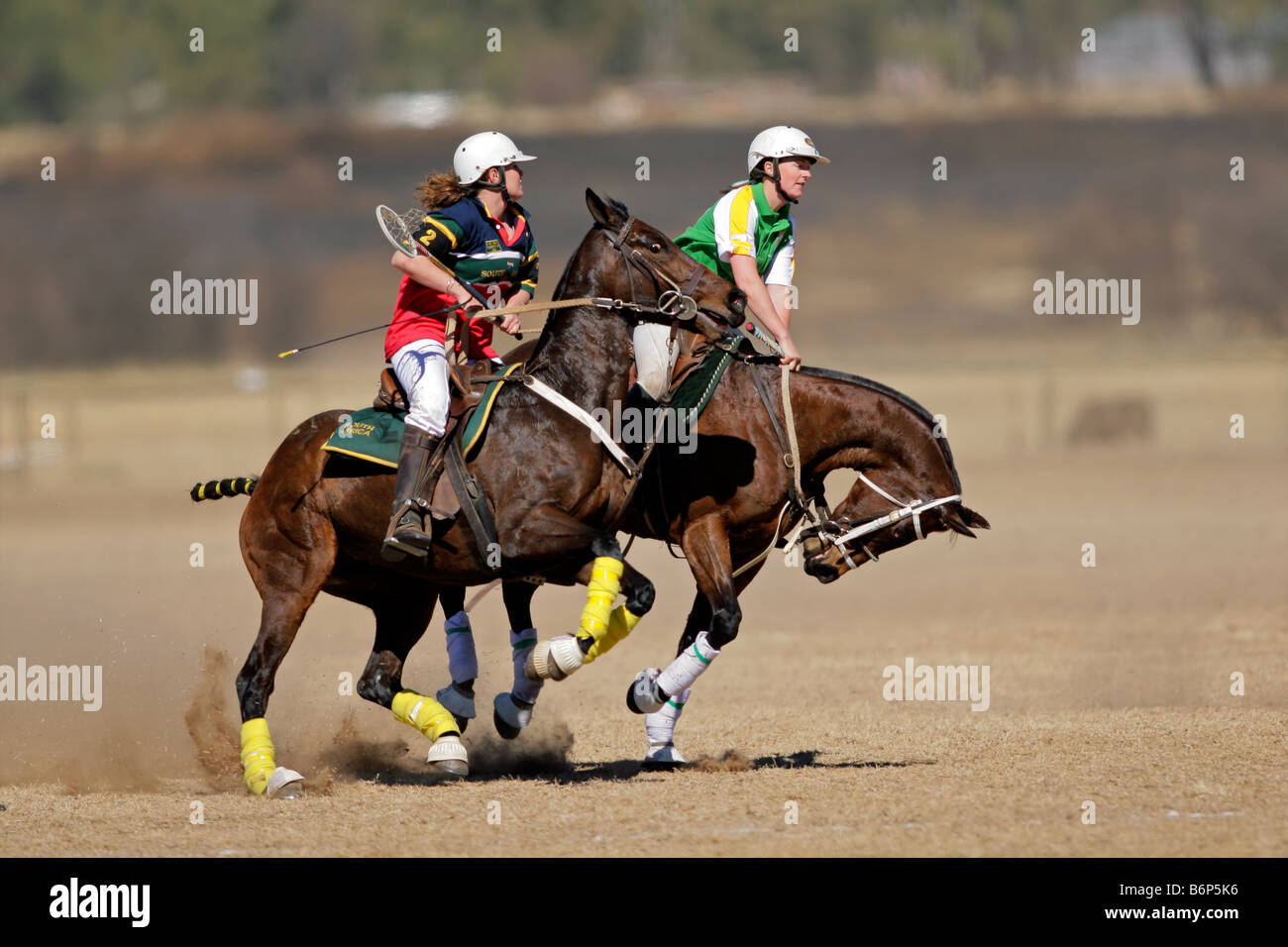 International polocrosse (woman’s teams), South Africa versus Ireland ...