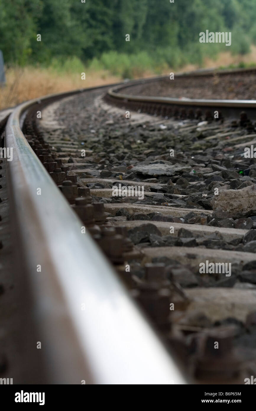 A photo of railroad Stock Photo - Alamy