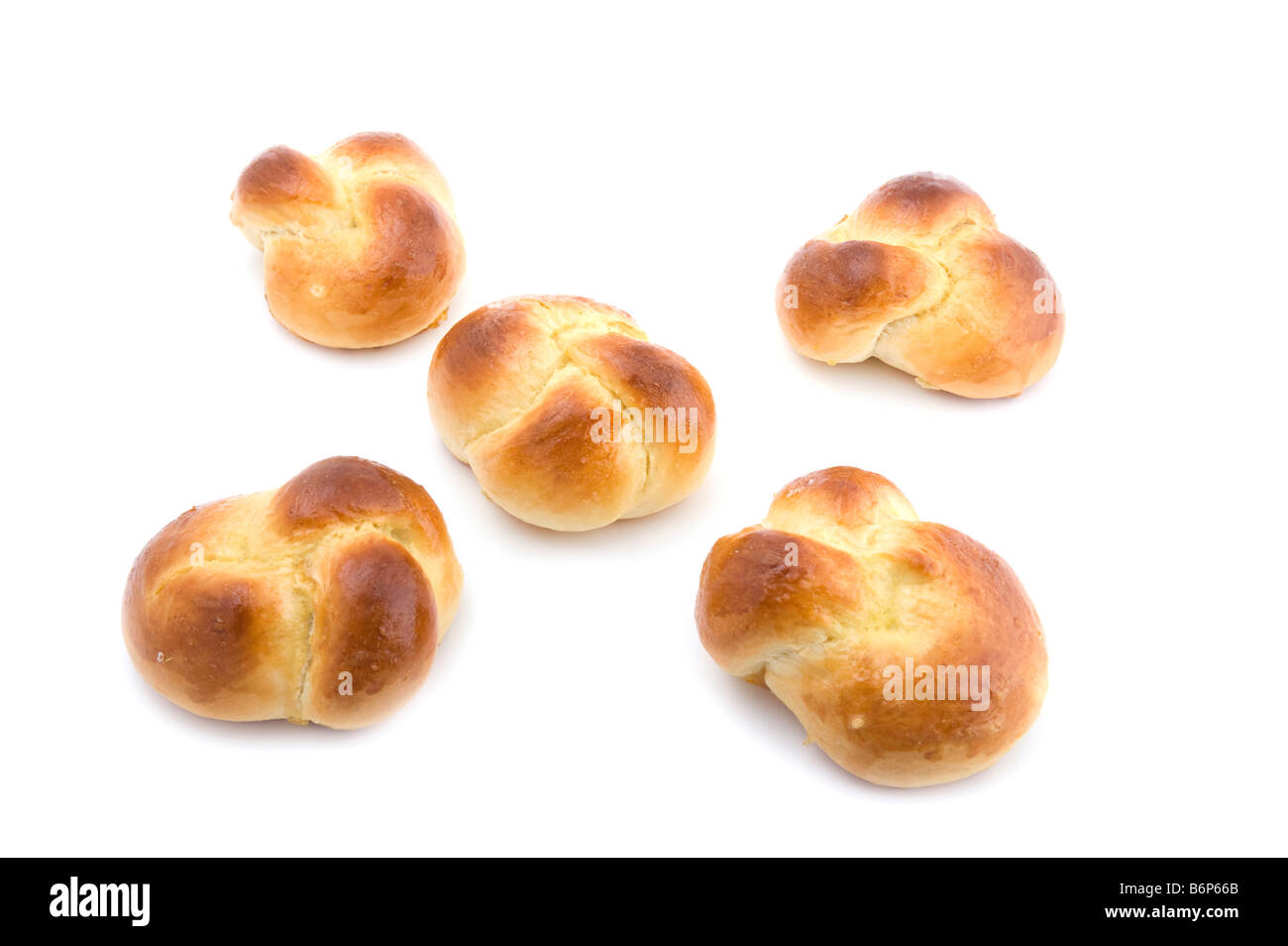 object on white food roll with jam Stock Photo - Alamy