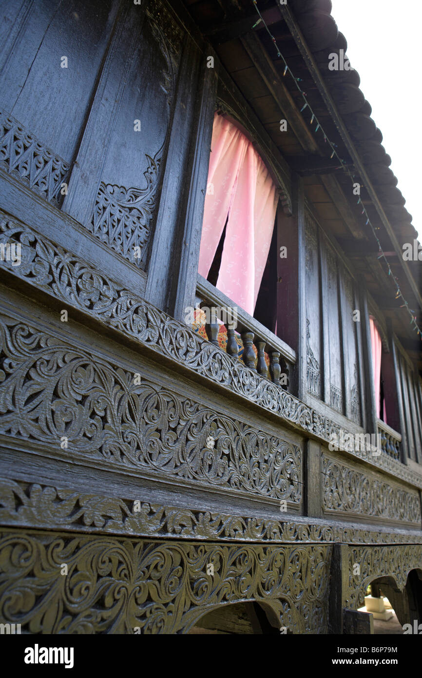 Rumah Minang also known as an actual Minangkabau house in Seremban ...