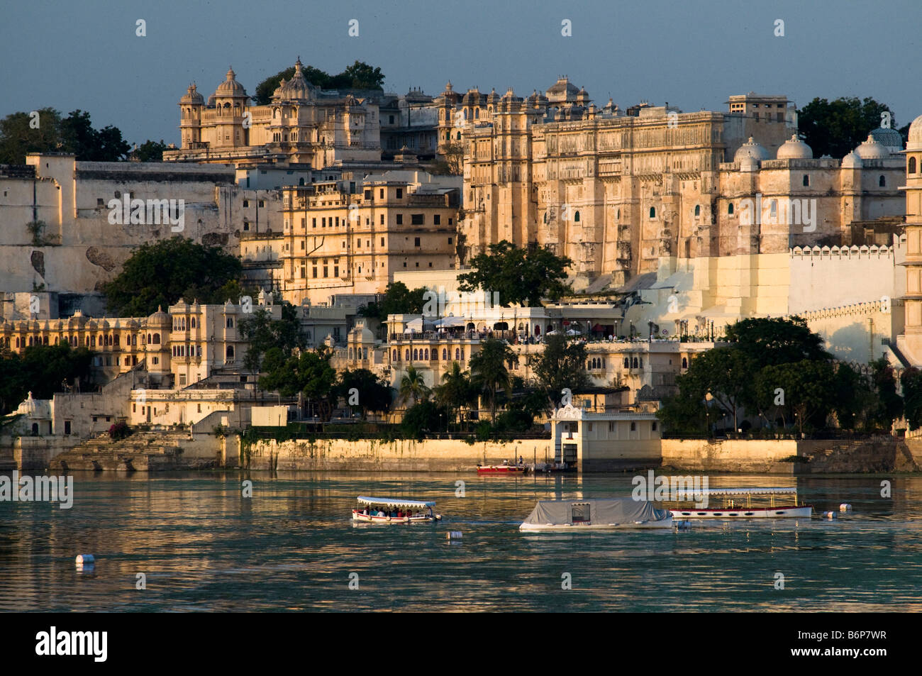Lake Pichola, Udaipur from Jag Mandir Water Palace. Rajasthan. Udaipur ...