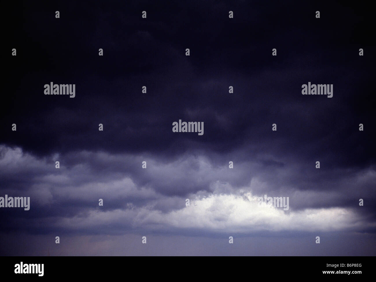 OMINOUS DARK CLOUDS AND STORM SKY OVER KENAS FARM, MONTGOMERY COUNTY ...