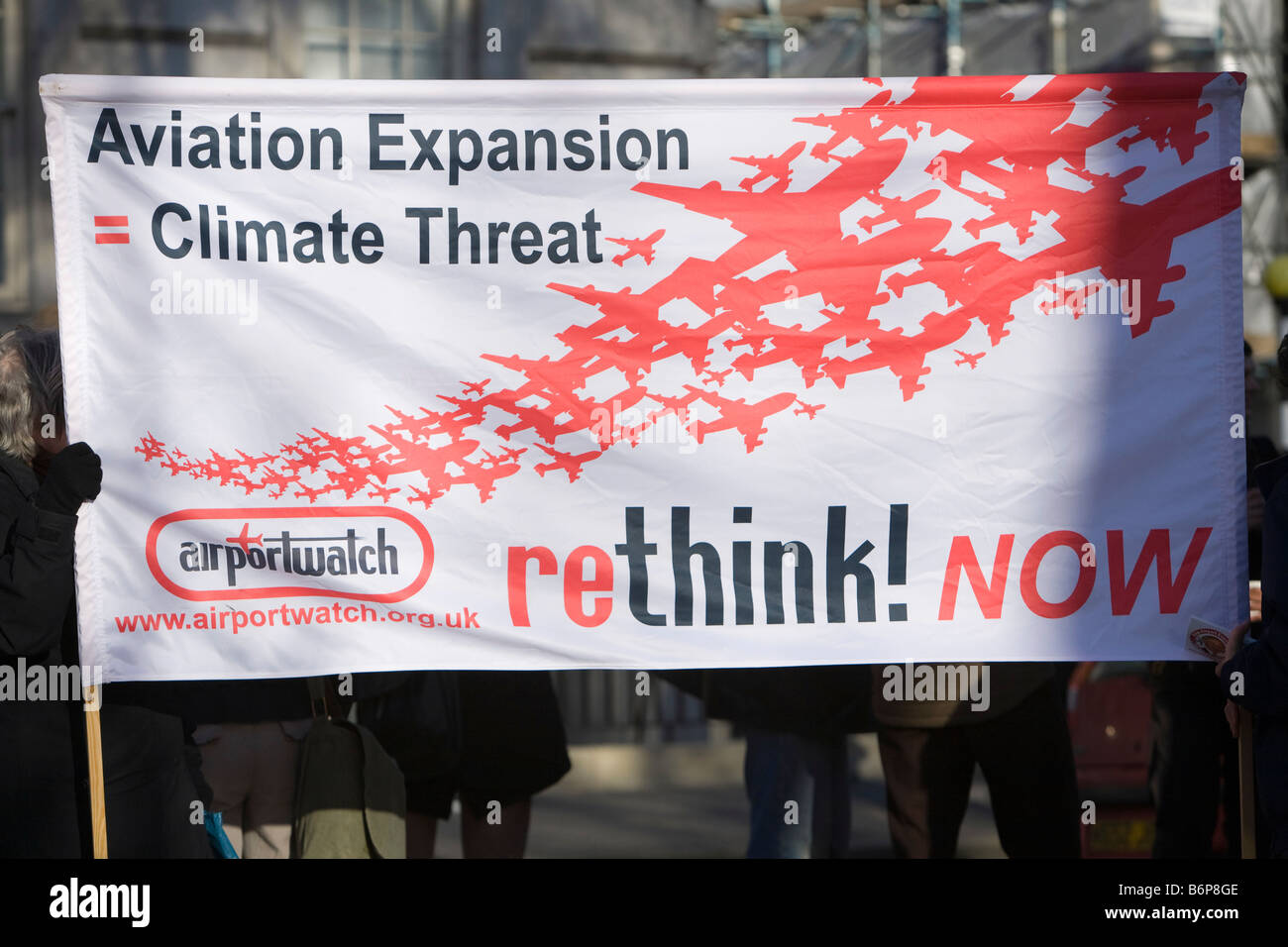 Climate protest banner hi-res stock photography and images - Alamy