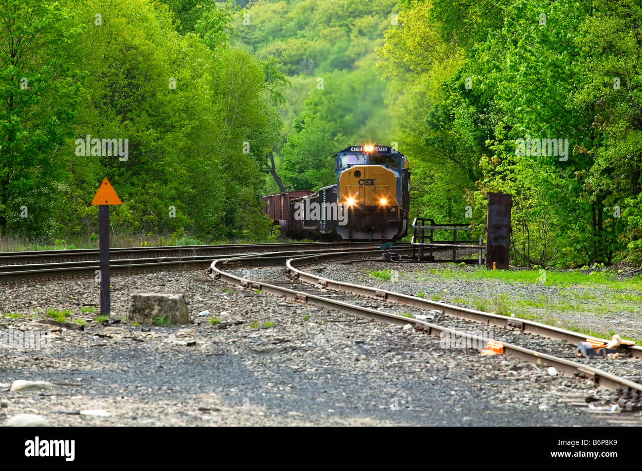 Csx railroad train hi-res stock photography and images - Alamy