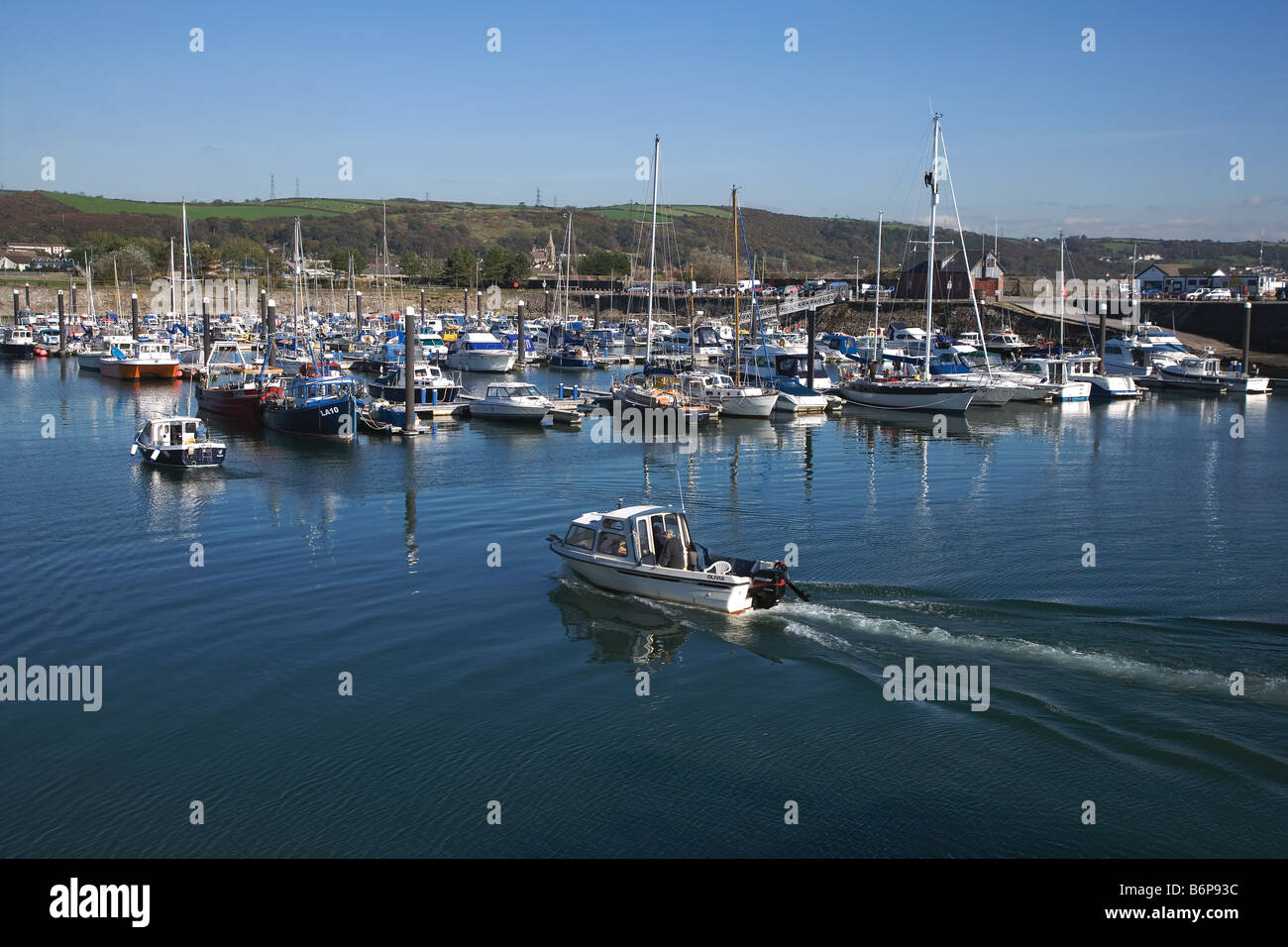 Marina burry port wales hi-res stock photography and images - Alamy