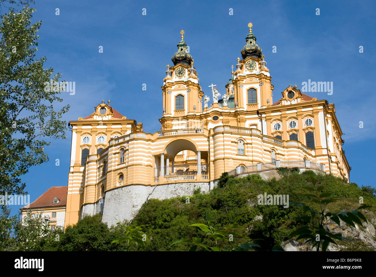 Melk Melk Abbey Monastery Church High Resolution Stock Photography and ...